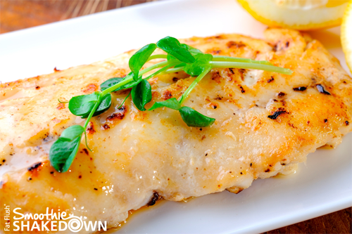 Baked Lemon-Garlic Fish Recipe - Smoothie Shakedown