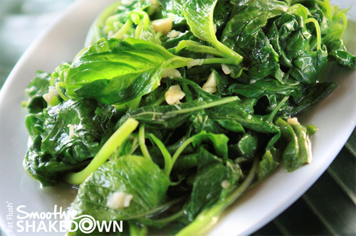 Garlic Sauteed Spinach Recipe - Smoothie Shakedown